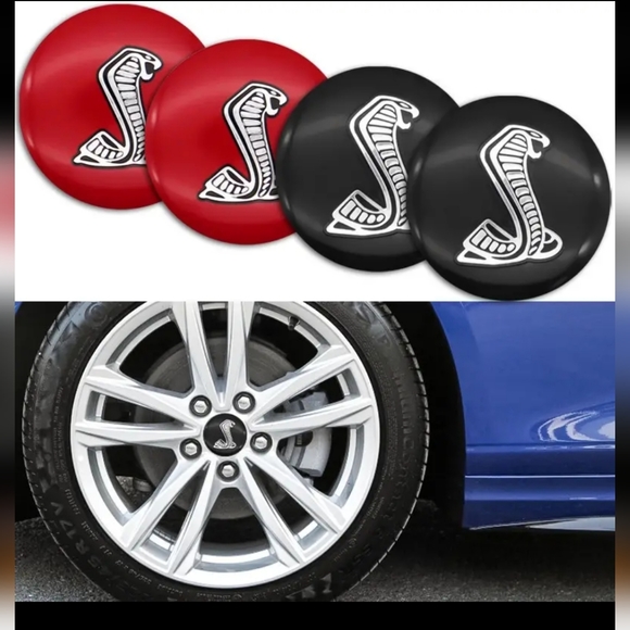 Other | Ford Mustang Shelby Gtcobra Hubcap Center Cap Emblems Tell Me ...